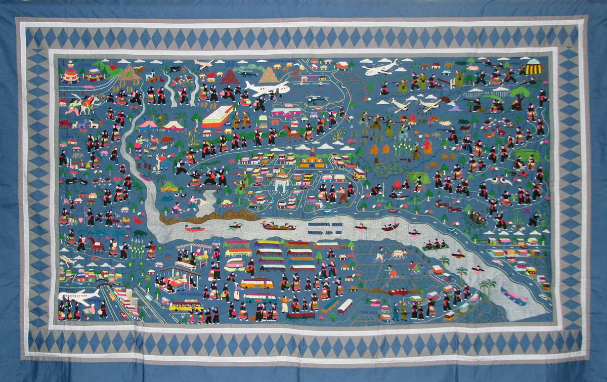 The origin of the Hmong Story Cloths – the story cloth shop